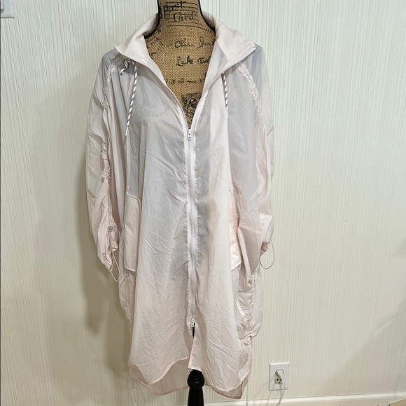 Athleta | Jackets & Coats | Athleta Pink Canopy Parachute Jacket | Poshmark